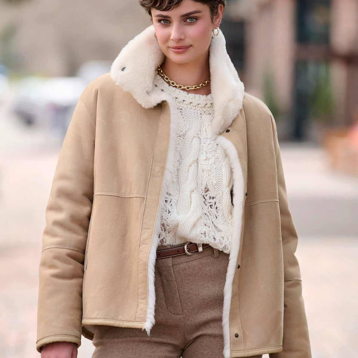 Dolly Lacon Reversible Shearling Coat – Gorsuch