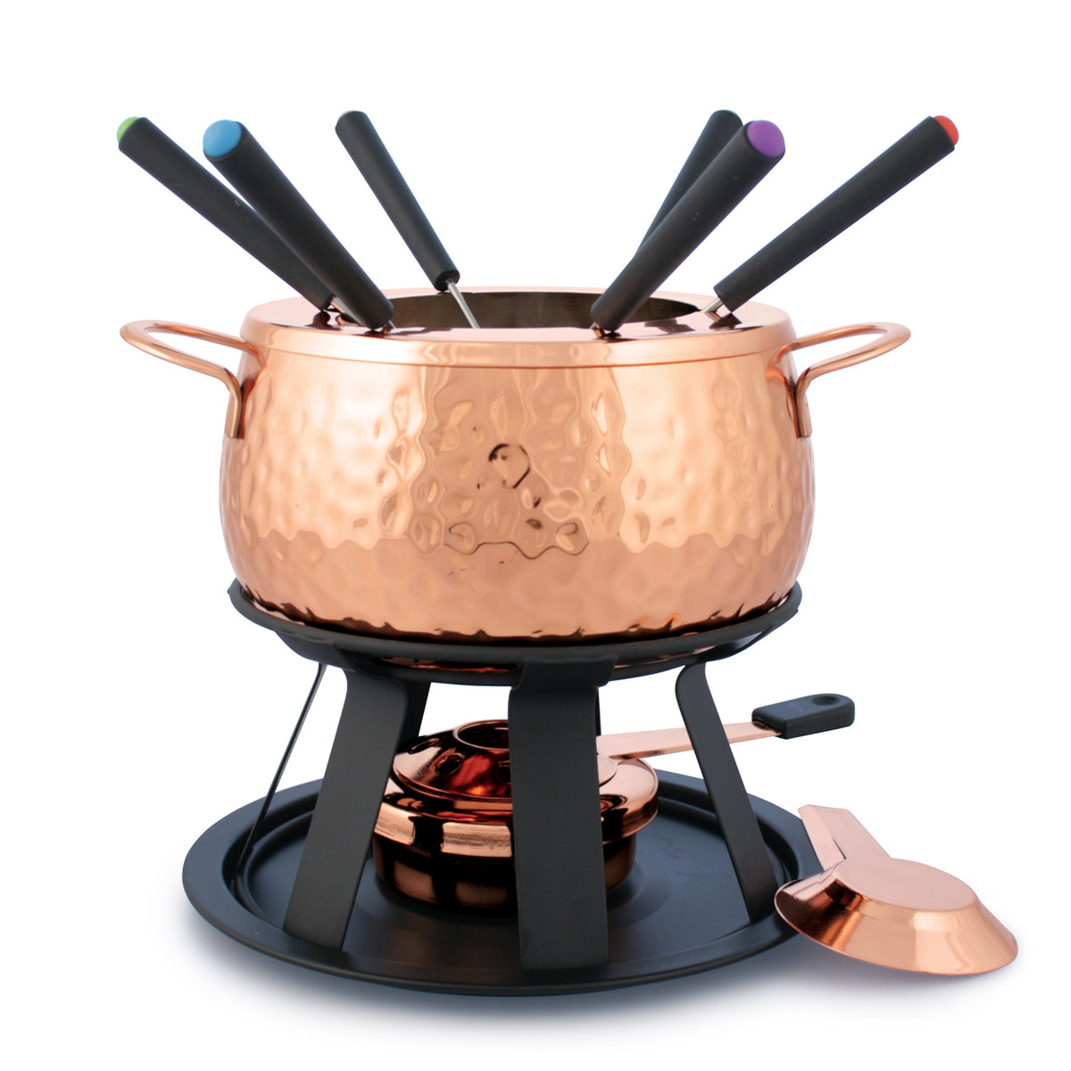 Biel Copper Fondue Set – Gorsuch