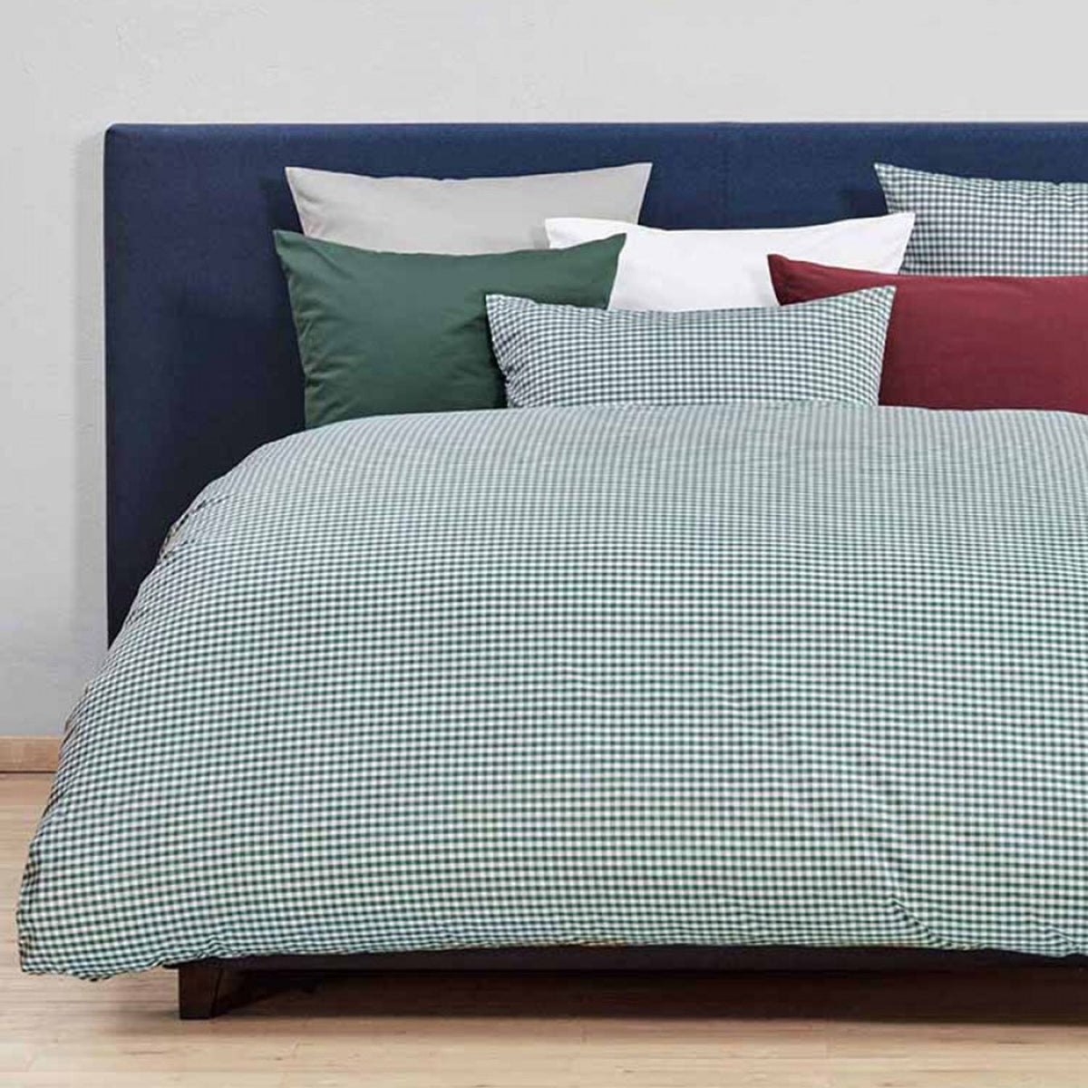 Green Check King Duvet Cover – Gorsuch