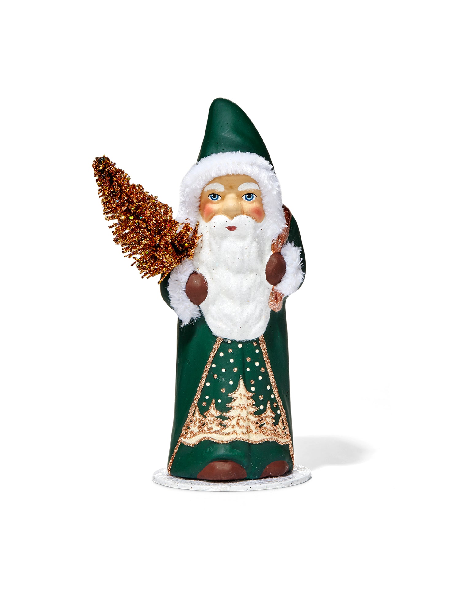 7" Santa With Tree