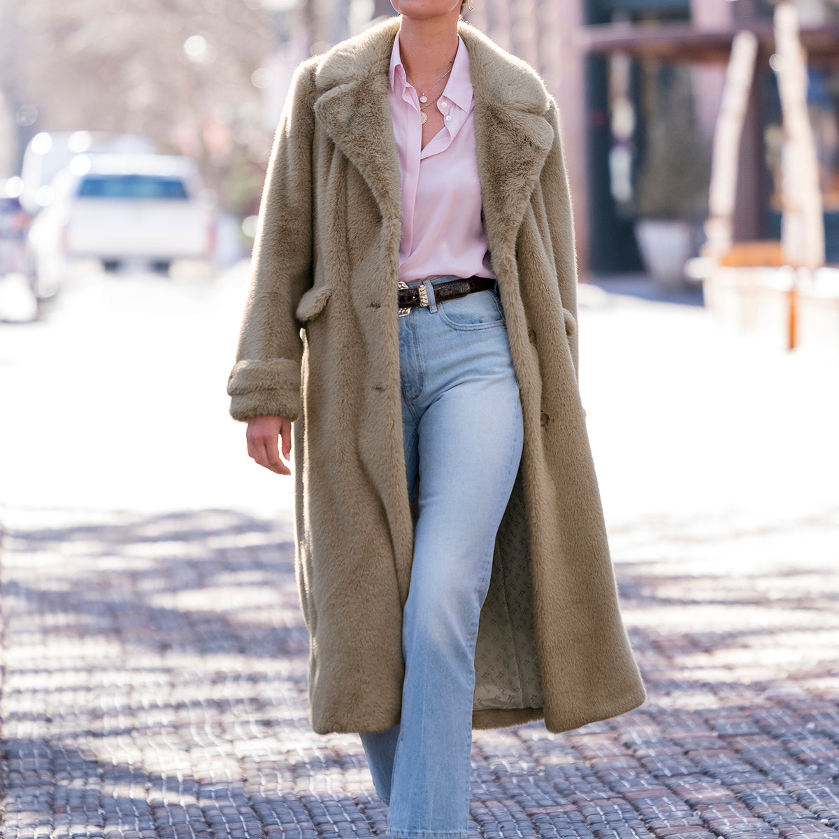 Quinn Faux Fur Coat – Gorsuch