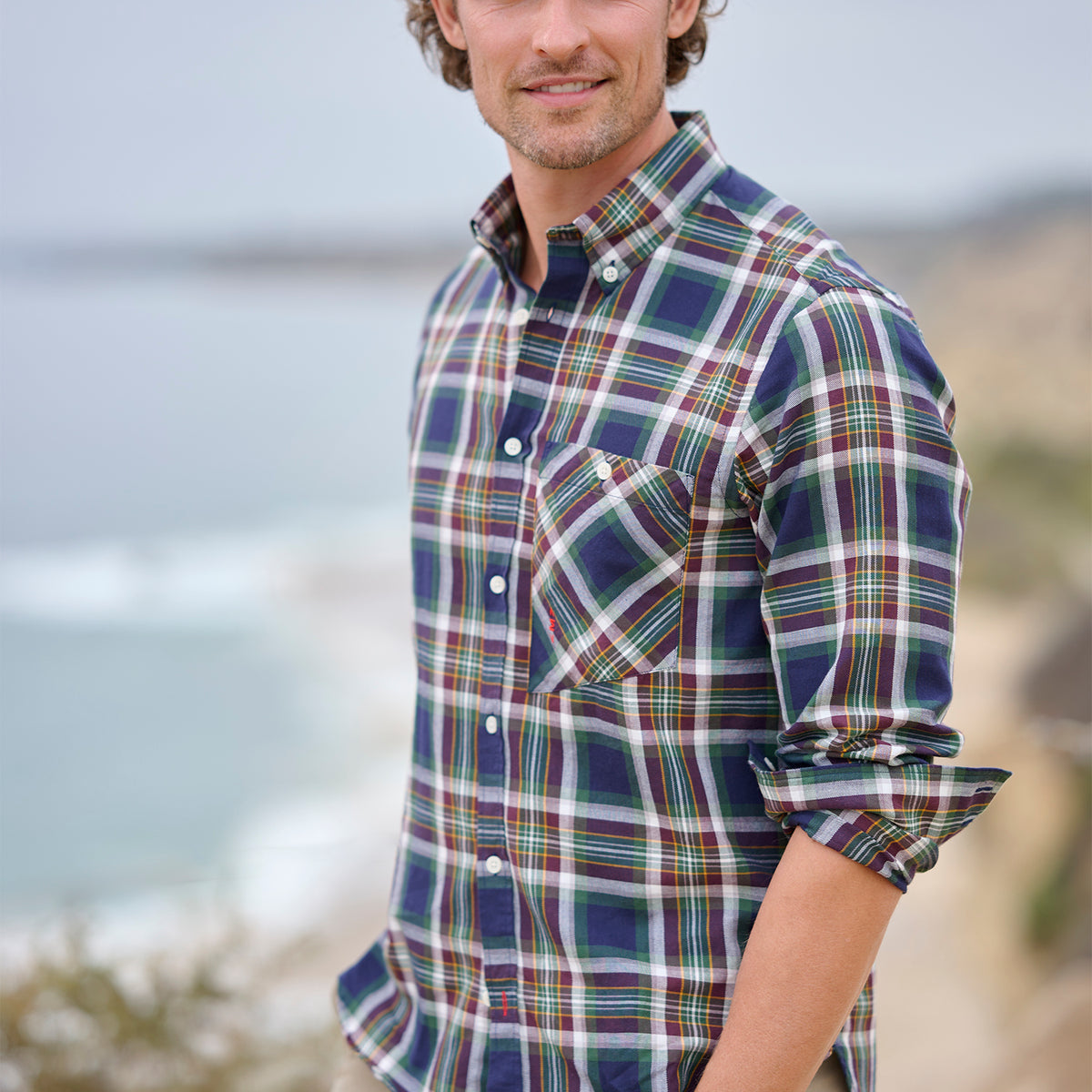 G-10 Button Down Light Flannel Shirt – Gorsuch