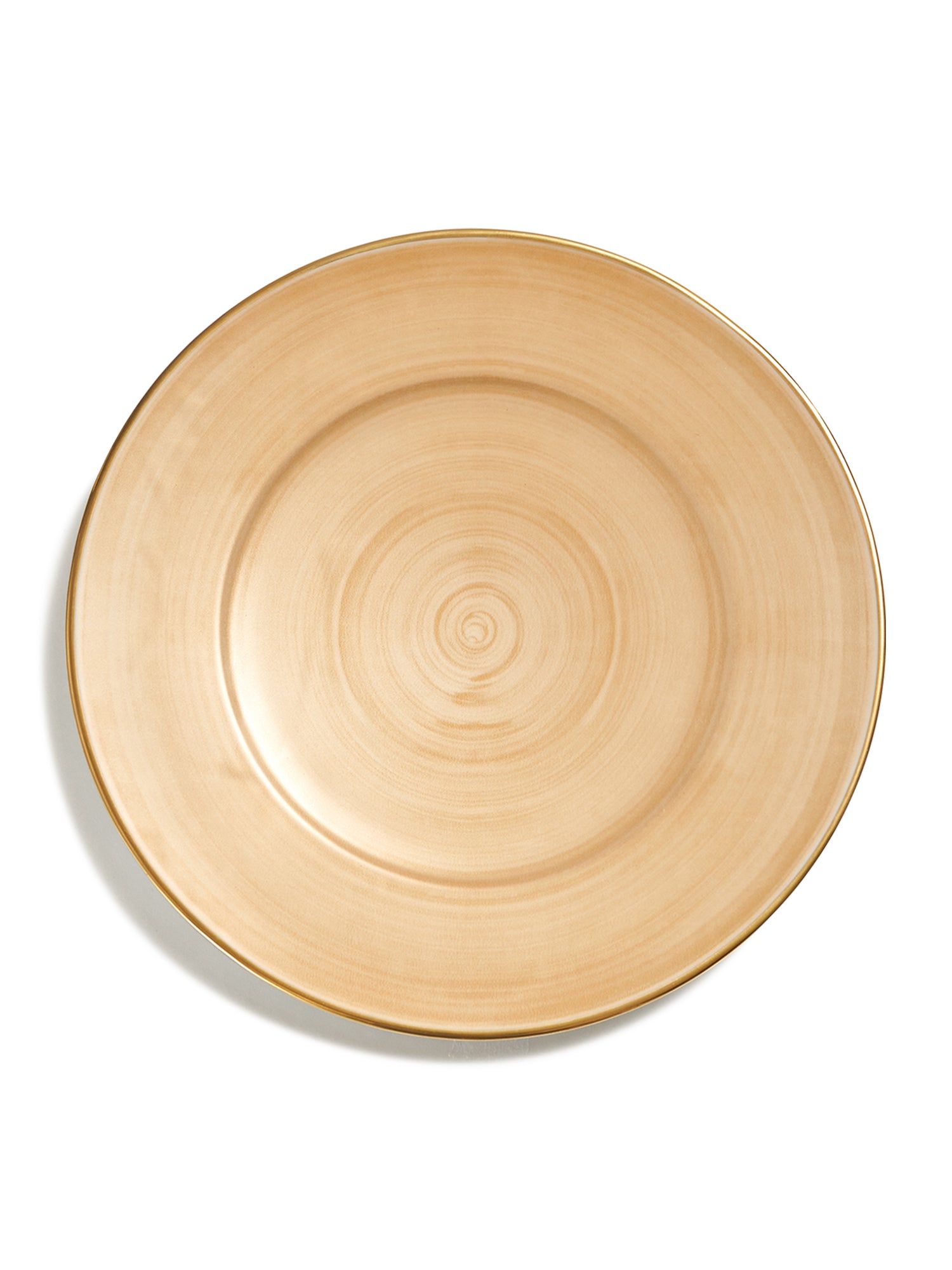 Brushed Gold Charger Plate