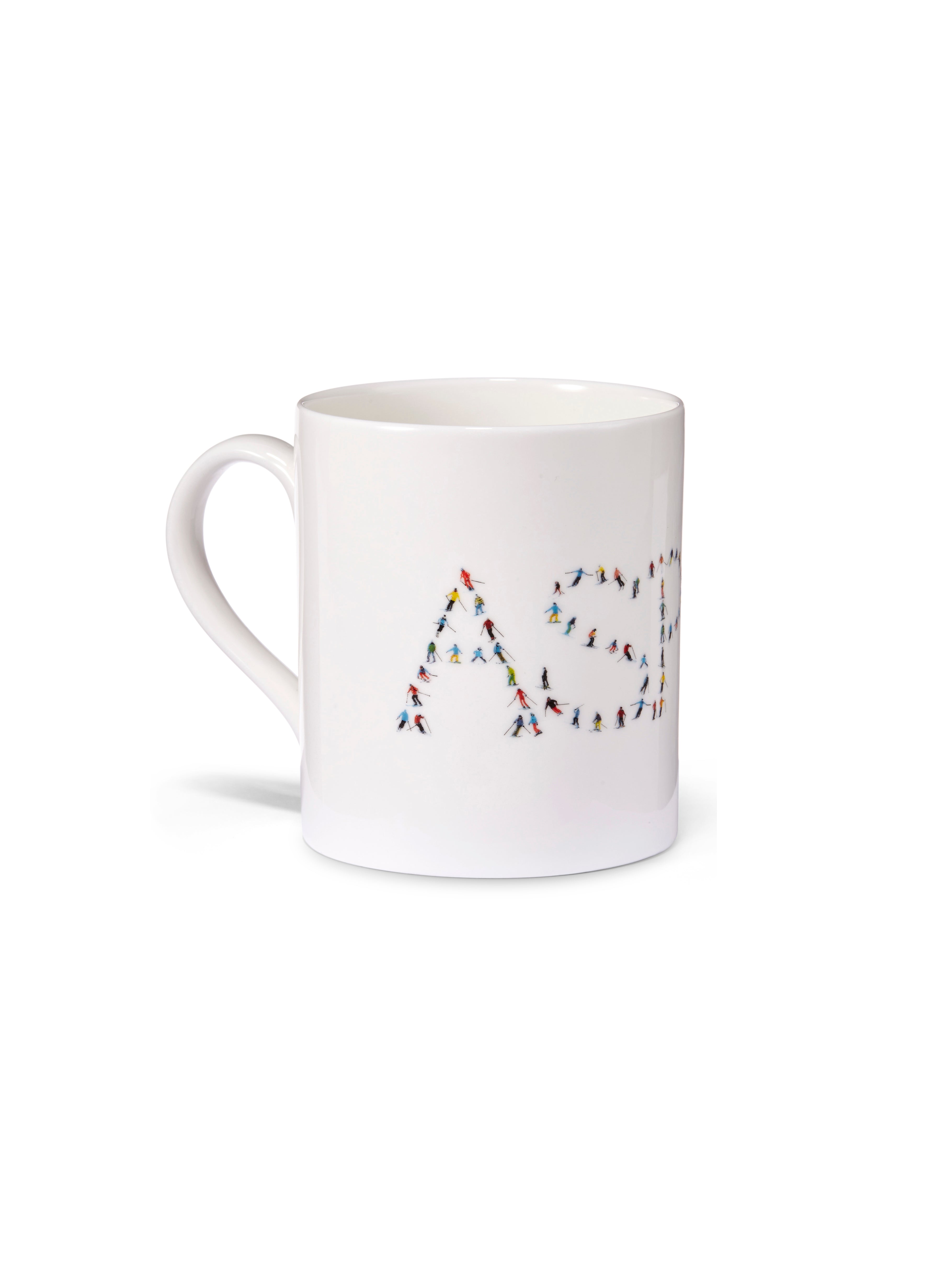 Aspen Skier Mug