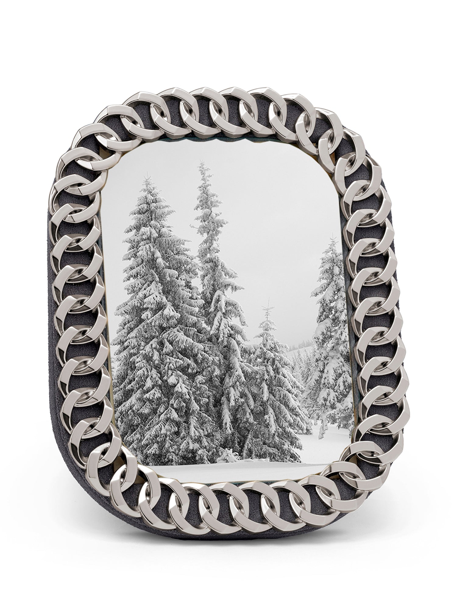Platinum Cuban Link Frame 5X7