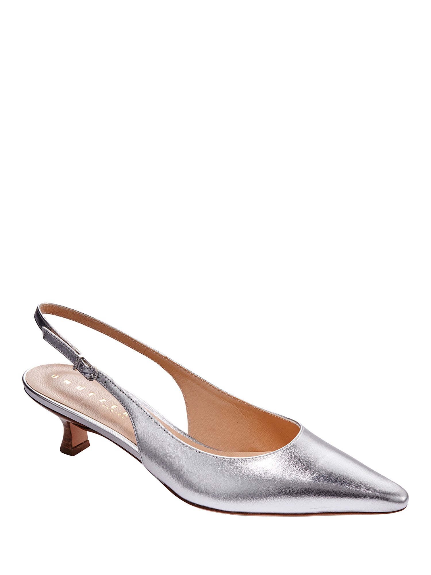 Louisa Metallic Slingback Heel